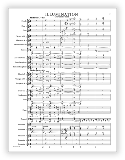 Illumination [Wind Ens] – Scores - Maslanka Press