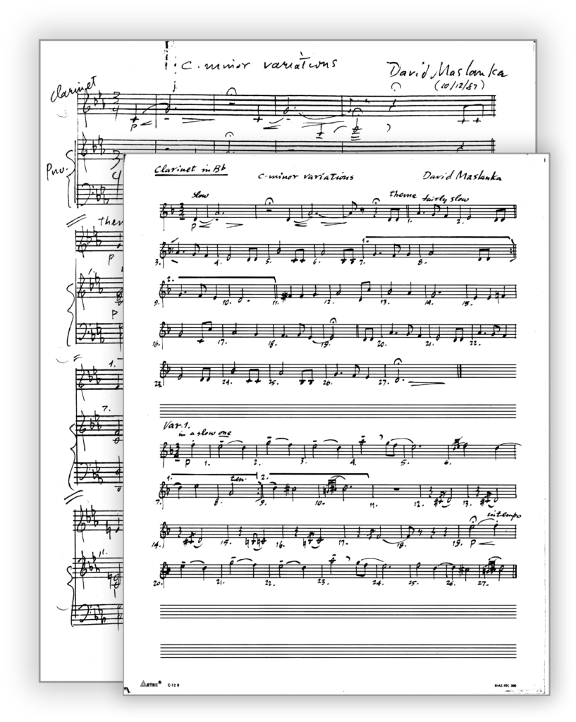 Recitation Book [Sax Qt] - Maslanka Press