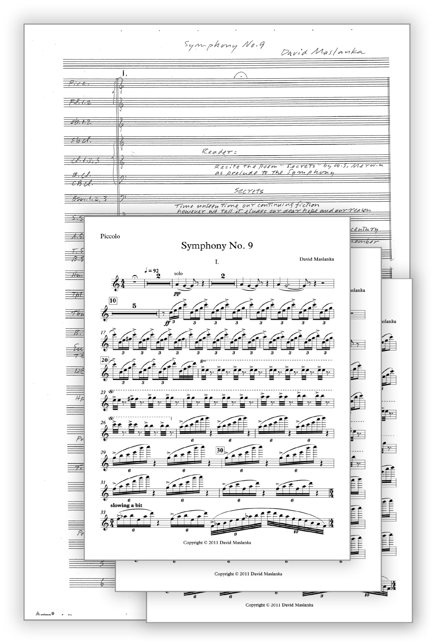 Illumination [Wind Ens] – Parts - Maslanka Press