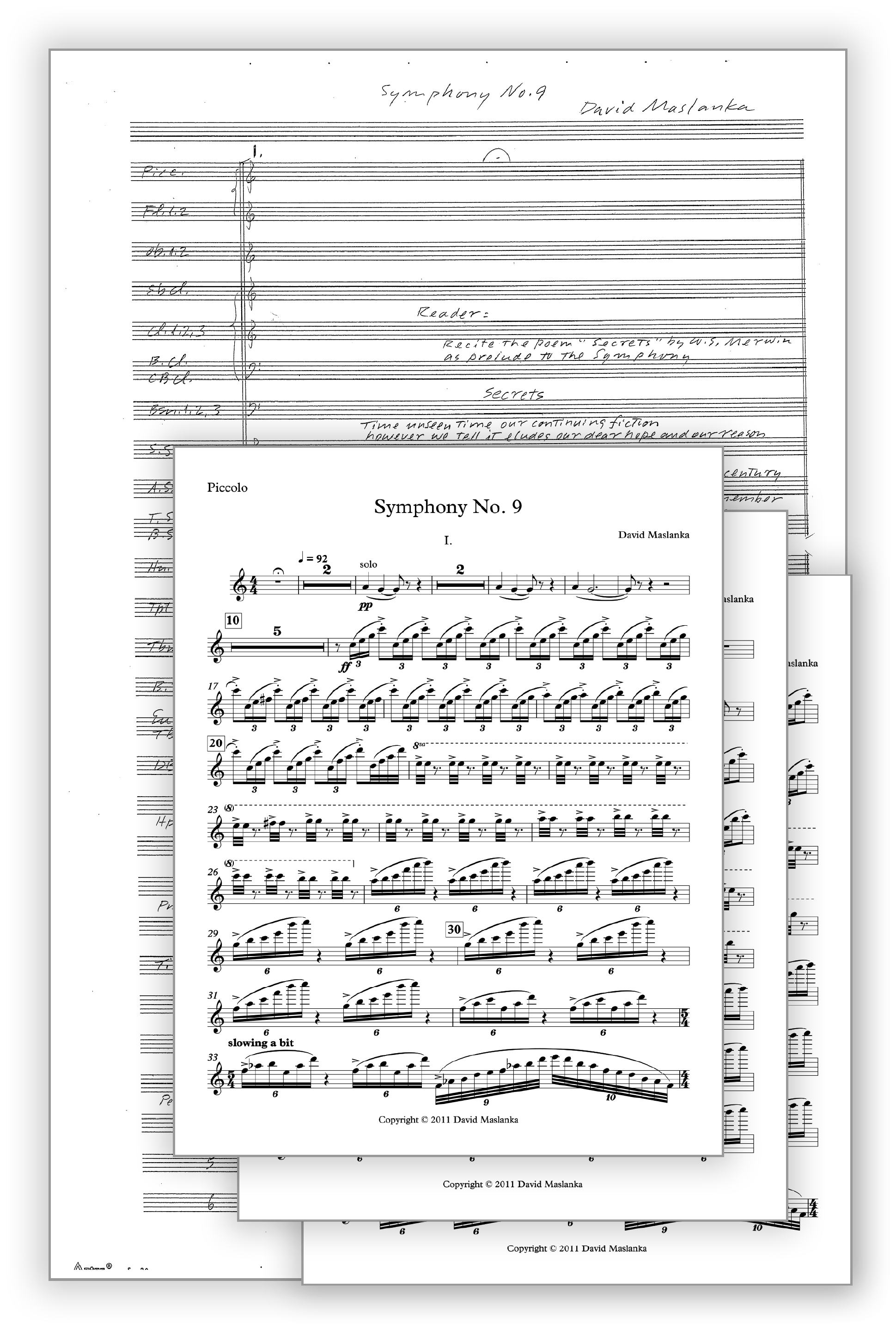 Illumination [Wind Ens] – Parts - Maslanka Press
